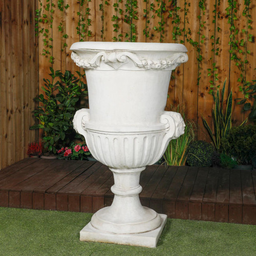 Large Stone Planters | Large concrete flowerpots | Large Garden Vases ...