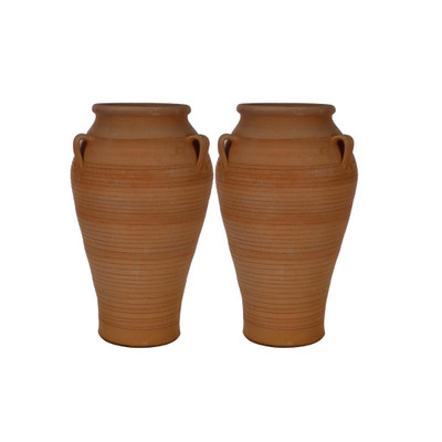Cretan Terracotta Pithos Pots | Handmade & Frost-Proof | UK Delivery