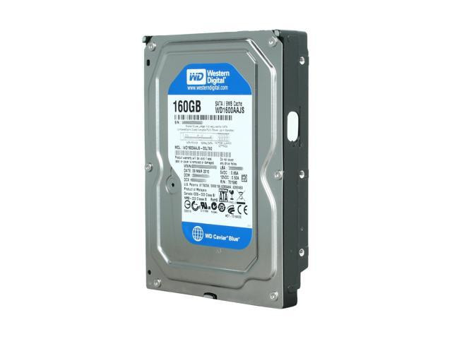 Western Digital WD1600AAJS 160GB 7200RPM 3.5" SATA 3Gbps Hard Drive ...