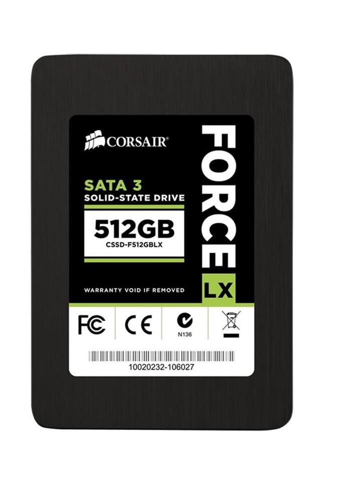 CSSD-F512GBLX Corsair Force 512GB SATA SSD
