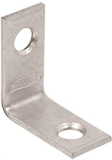 Inside Corner Brace- 1" x 1/2"- Zinc Plated - Surry General Store