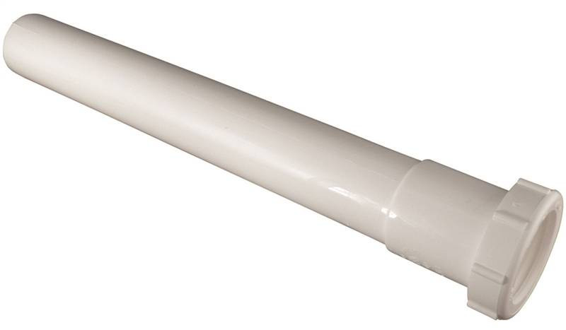 Tubular Drain- Extension- 1 1/2" x 12"- PVC - Surry General Store