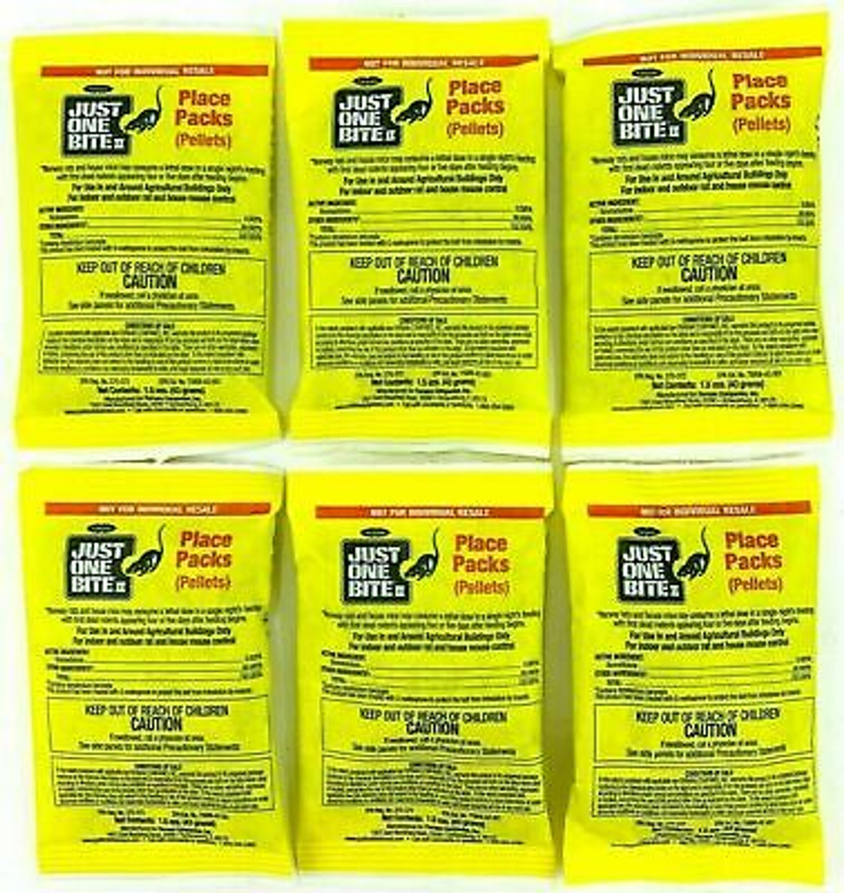 Just One Bite- Mouse Poison Packs- 1.5 Oz - Surry General Store