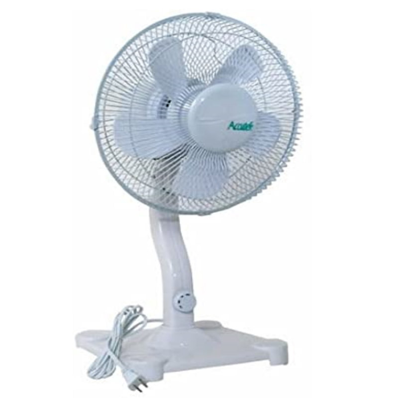 Fan- Table Top- Oscillating- 12"- White - Surry General Store