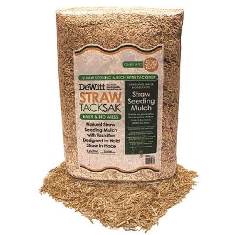 Shredded Straw- With Tack- 3.5 Cubic Feet Bag - Surry General Store