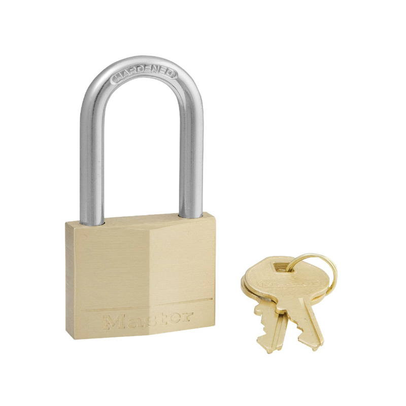 Master Lock- 140 DLF- Solid Brass- Keyed Padlock- W/ 2 Keys - Surry ...