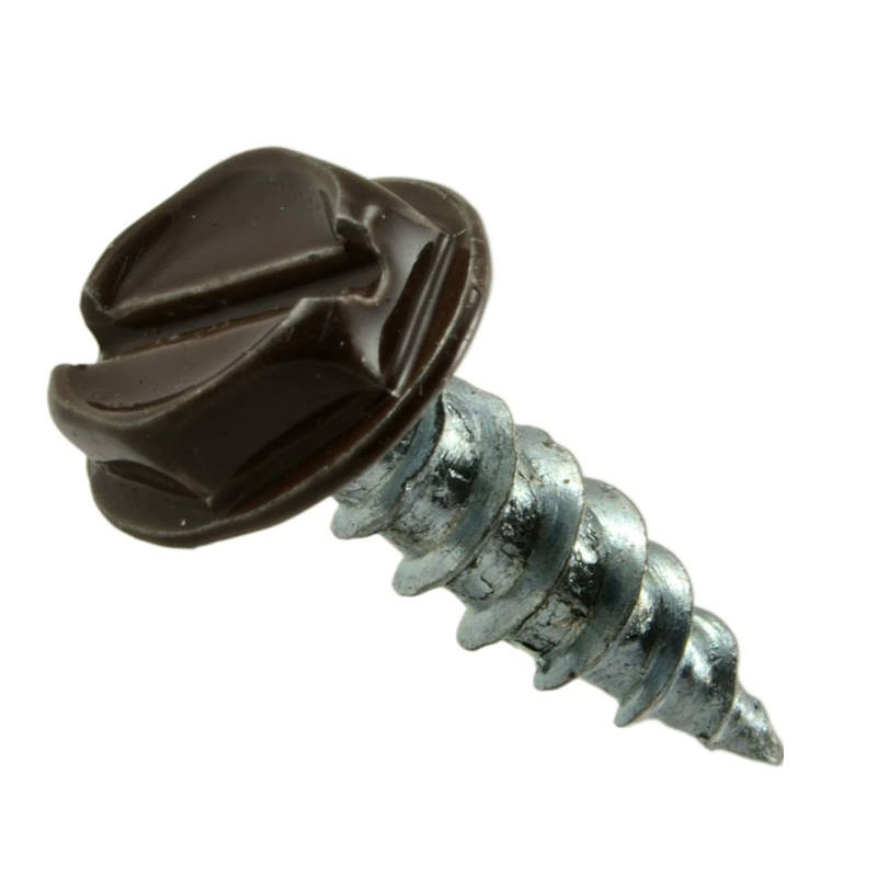Gutter Screw 7 x 1/2" Brown- 90 Pack - Surry General Store