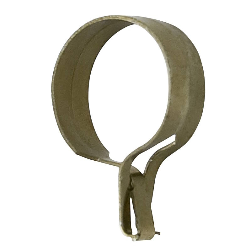 Cafe Curtain Clip Rings- 3/4"- Brass Plated - Surry General Store