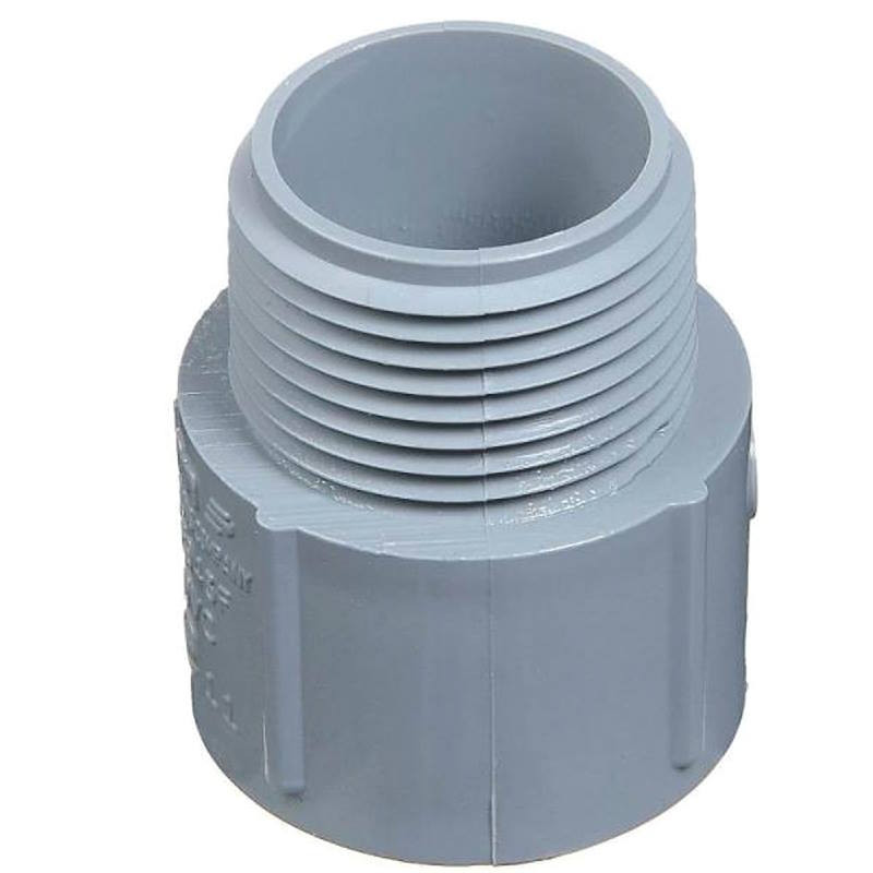 PVC Conduit- 3"- Male Adapter- SCH 40 - Surry General Store
