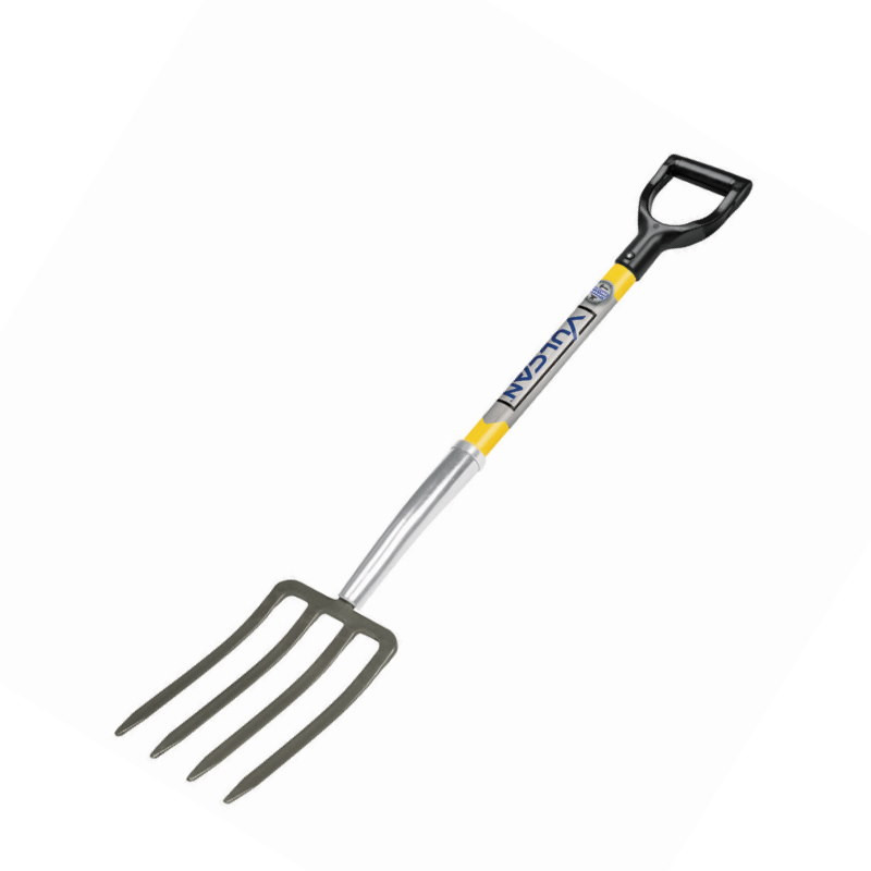 Spading Fork- 4 Tine- Fiberglass D Handle - Surry General Store