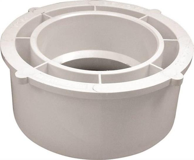 PVC DWV- Slip Bushing- 6" x 4" - Surry General Store