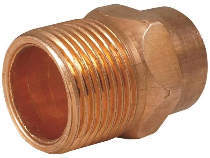 Copper Fittings- 1/2"- CXM- Adapter - Surry General Store