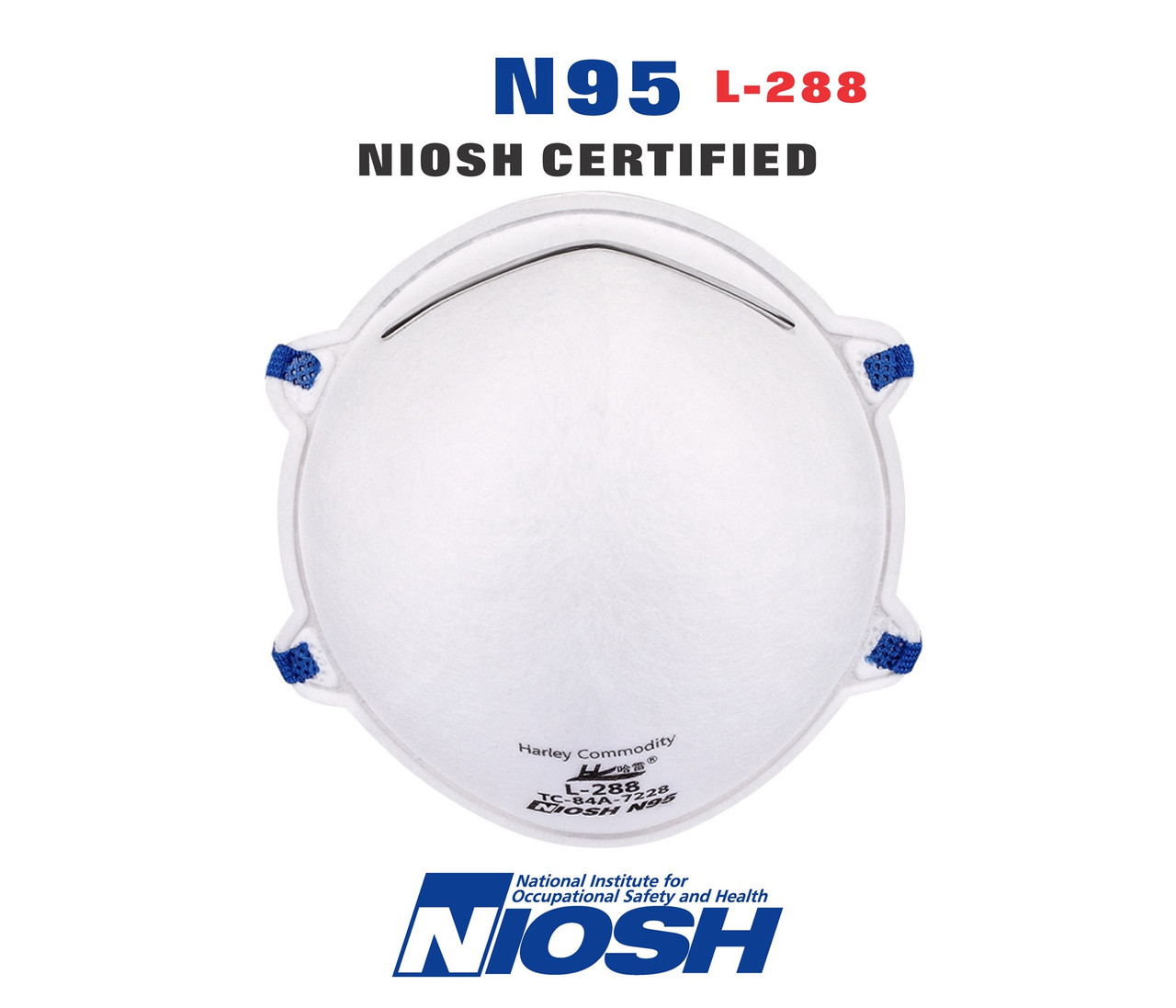 Disposable- N95- Cup Respirator- 5 Pack - Surry General Store