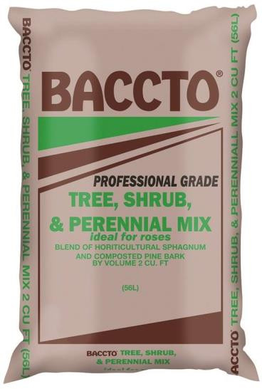 Baccto- Professional Grade Tree & Shrub Planting Mix- 2 Cu Ft - Surry ...