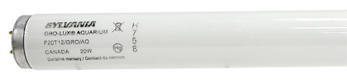 Fluorescent Bulb- Grow Bulb- Gro-Lux- 20 Watt- F12- Bi-Pin - Surry ...