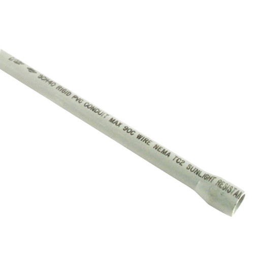 PVC Conduit- Pipe- 3/4" x 10'- SCH 40 - Surry General Store