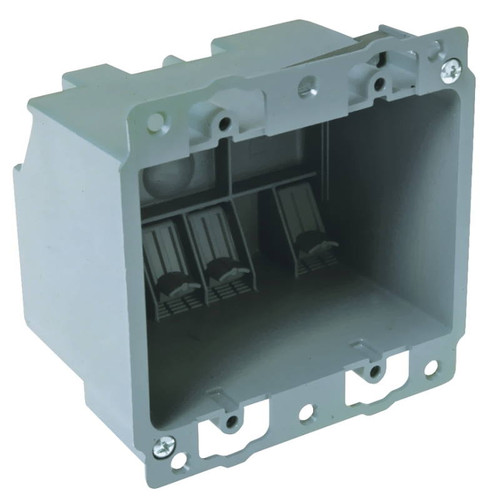 Switch Box- 2 Gang- PVC- Old Work Box - Surry General Store