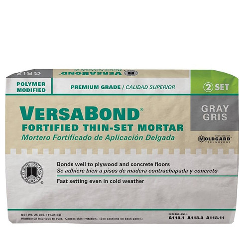 Thin Set Gray 50 Lb Versbond - Surry General Store