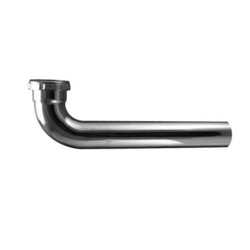 Tubular Drain- 1 1/2" Waste Arm- Chrome Plated Brass- 15" Long - Surry ...
