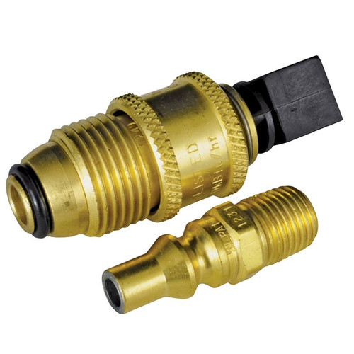 Propane Gas Quick Connect Adapter Kit- POL - 1/4" MPT - Surry General Store