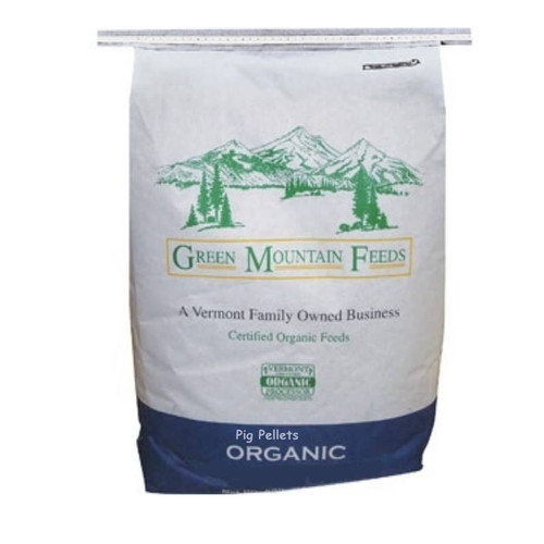 Green Mountain- Organic- Pig Grower Pellet 50 Lb - Surry General Store