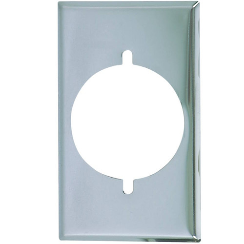 Range/Dryer Power Wall Plate- 1 Gang- Chrome - Surry General Store