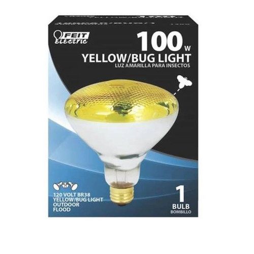 Incandescent Bulb- Par 38- Bug Flood Light- 100 Watt- Yellow - Surry ...