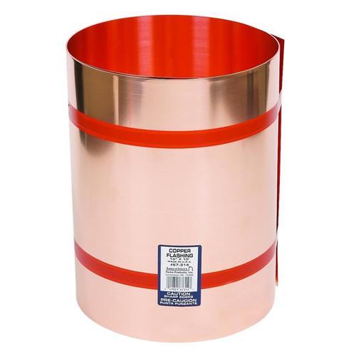 Flashing- Copper- 14" x 10' x .021" - Surry General Store