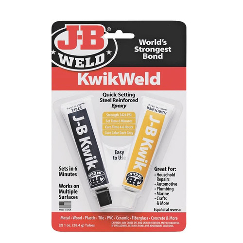 J-B Weld- Kwik Weld Cold Weld Compound- 2 Oz. - Surry General Store