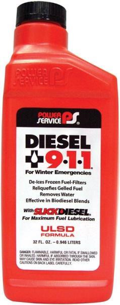 Diesel 911- Diesel Fuel Additive- 32 Oz - Surry General Store