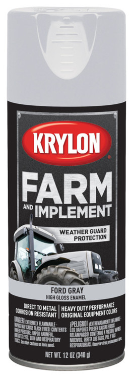 Krylon- Spray Paint- Ford Gray- 12 Oz Aerosol - Surry General Store