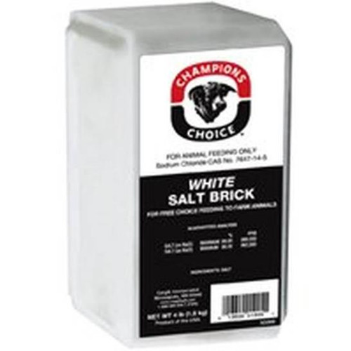 Salt Block- White- 4Lb - Surry General Store