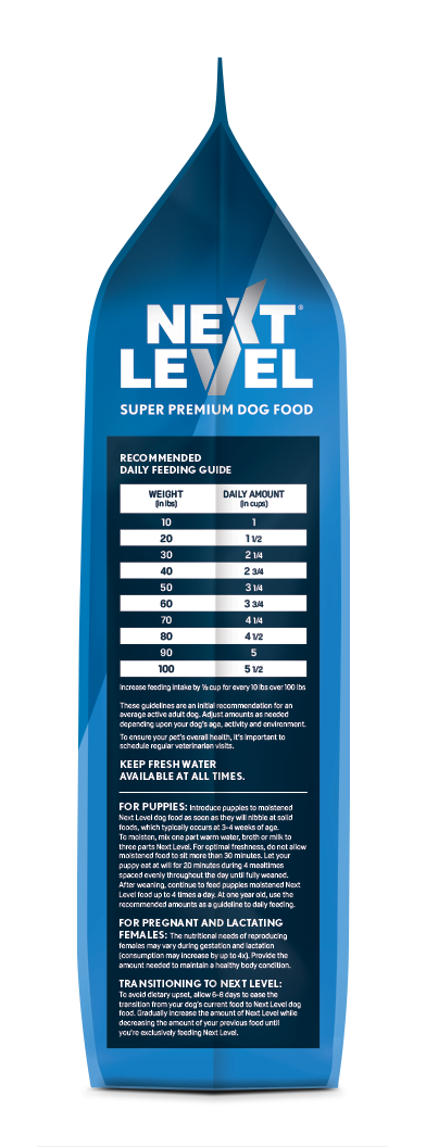 NEXT LEVEL HI-PRO PUPPY 4lbs - Tails of the City