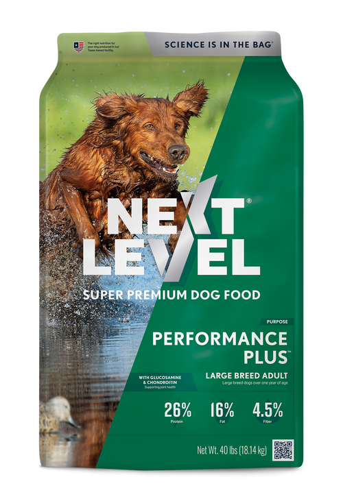 NEXT LEVEL PERFORMANCE PLUS™ (Large Breed Dog Food) 40lbs - Tails of ...
