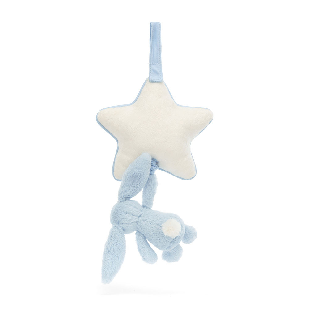 Bashful Pink Bunny Musical Pull - Official Jellycat