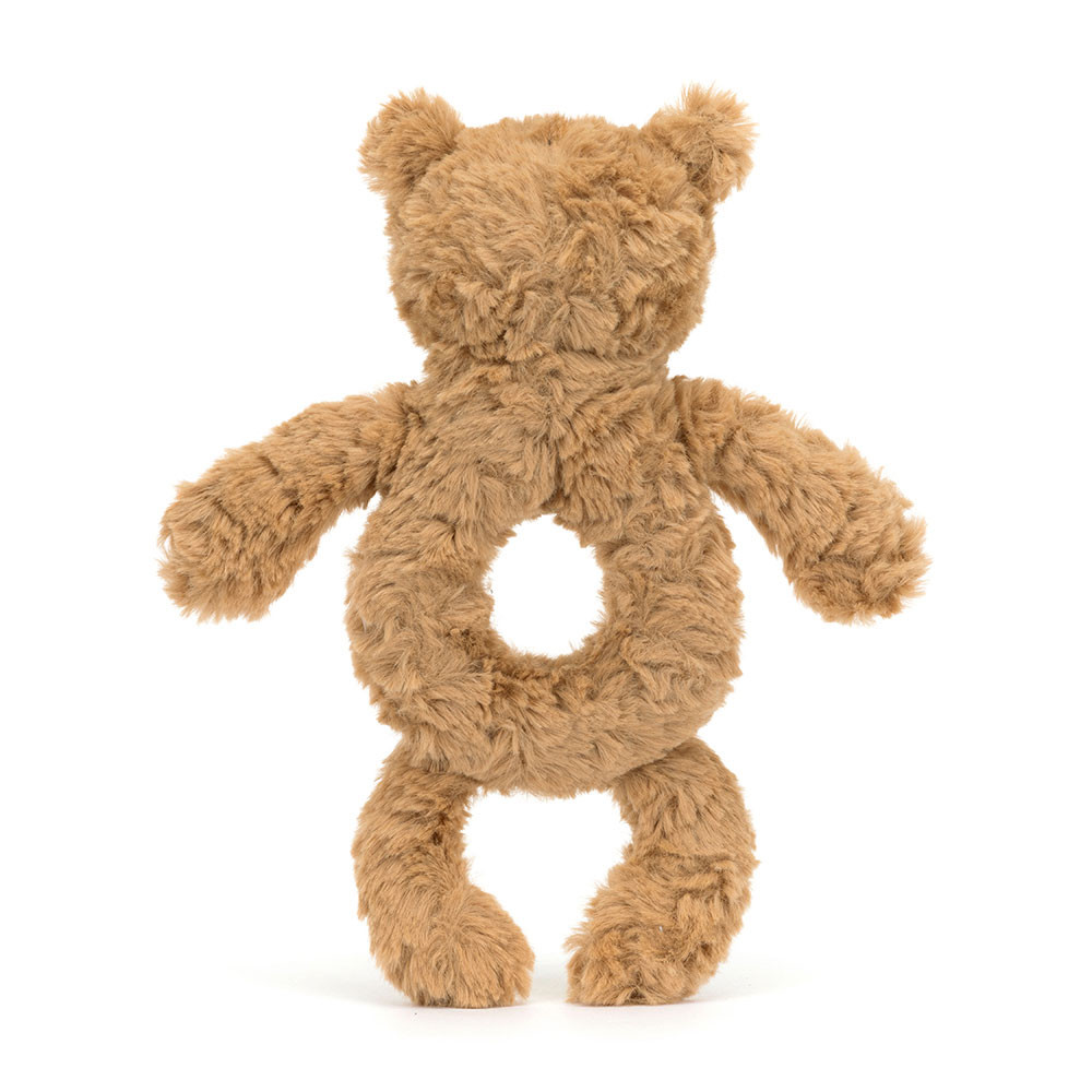 Bartholomew Bear Ring Rattle - Official Jellycat