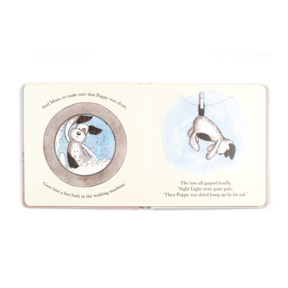 The Scruffy Puppy Book - Official Jellycat