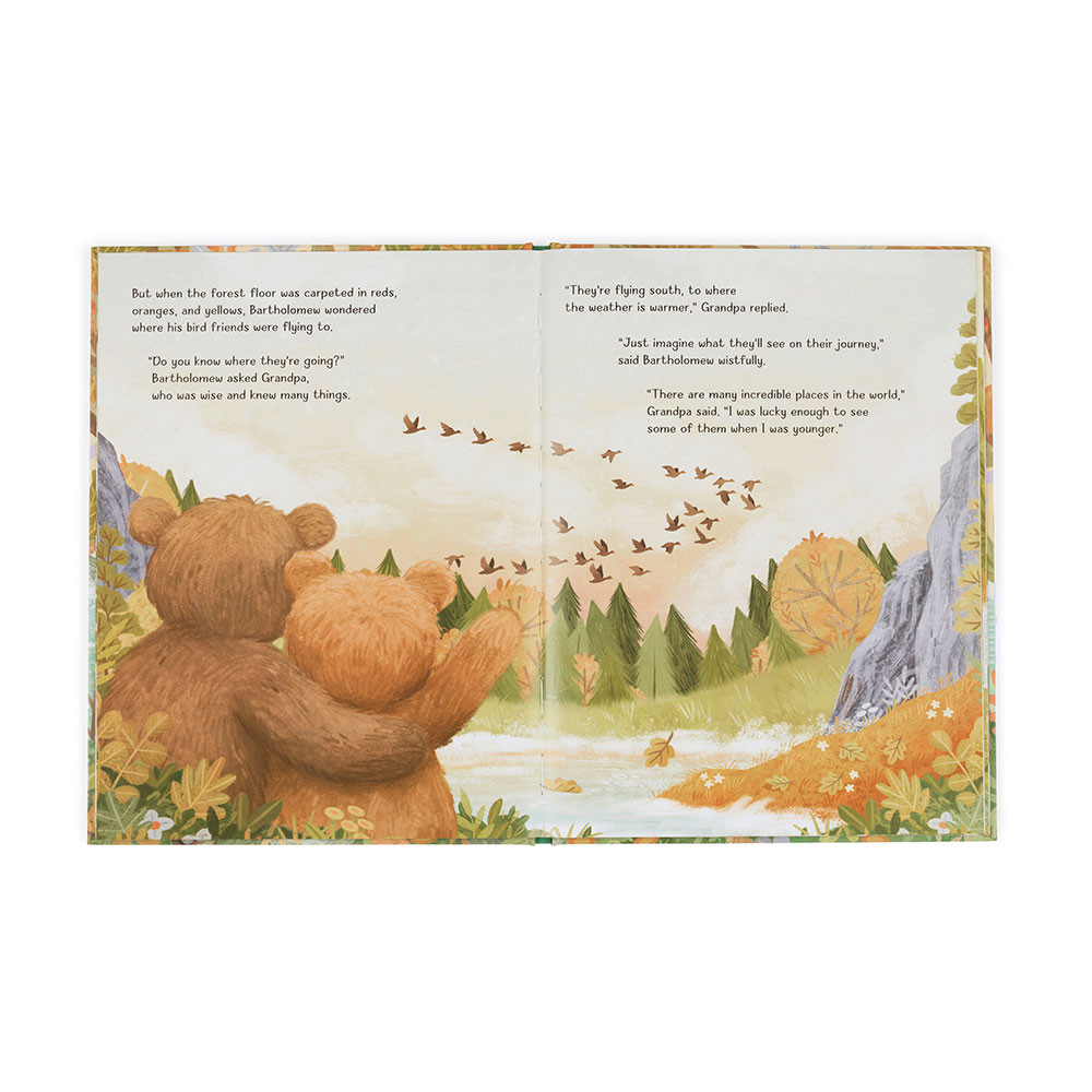 It's a Big World Bartholomew Book - Official Jellycat