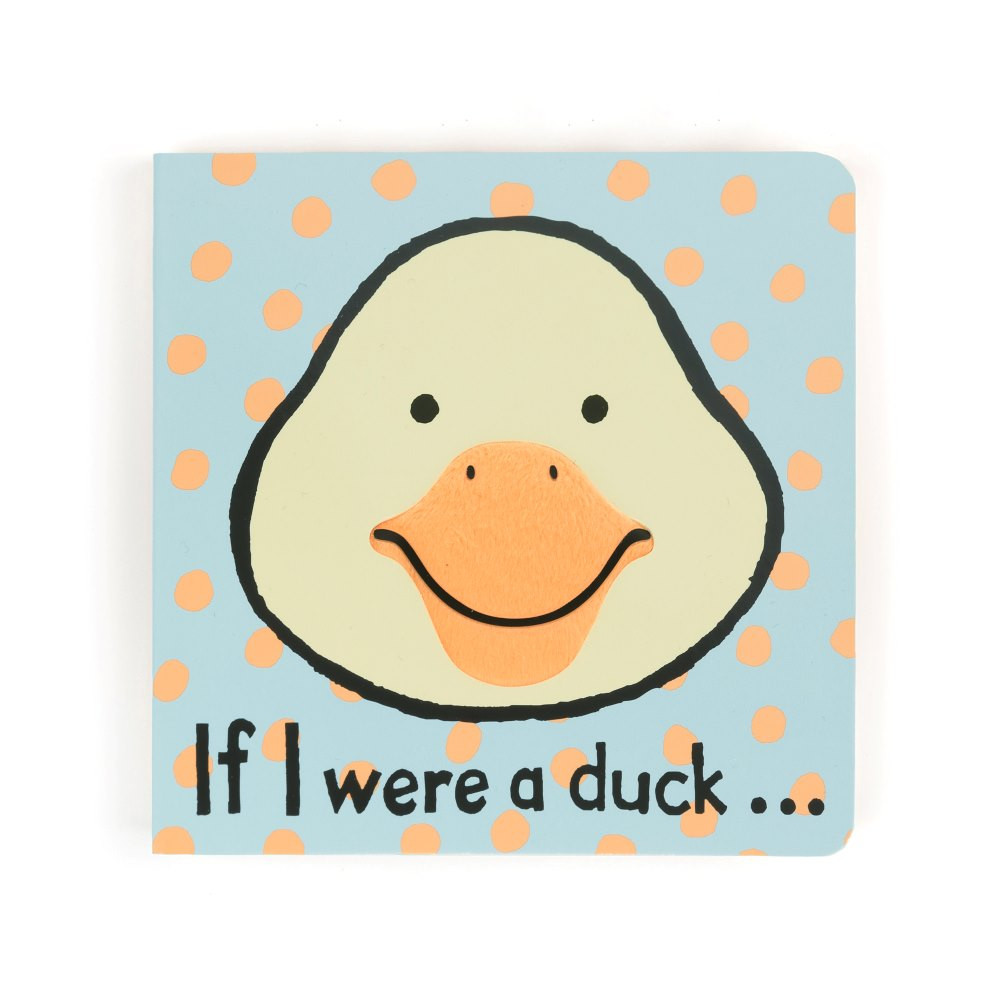 If I Were A Duck Board Book - Official Jellycat