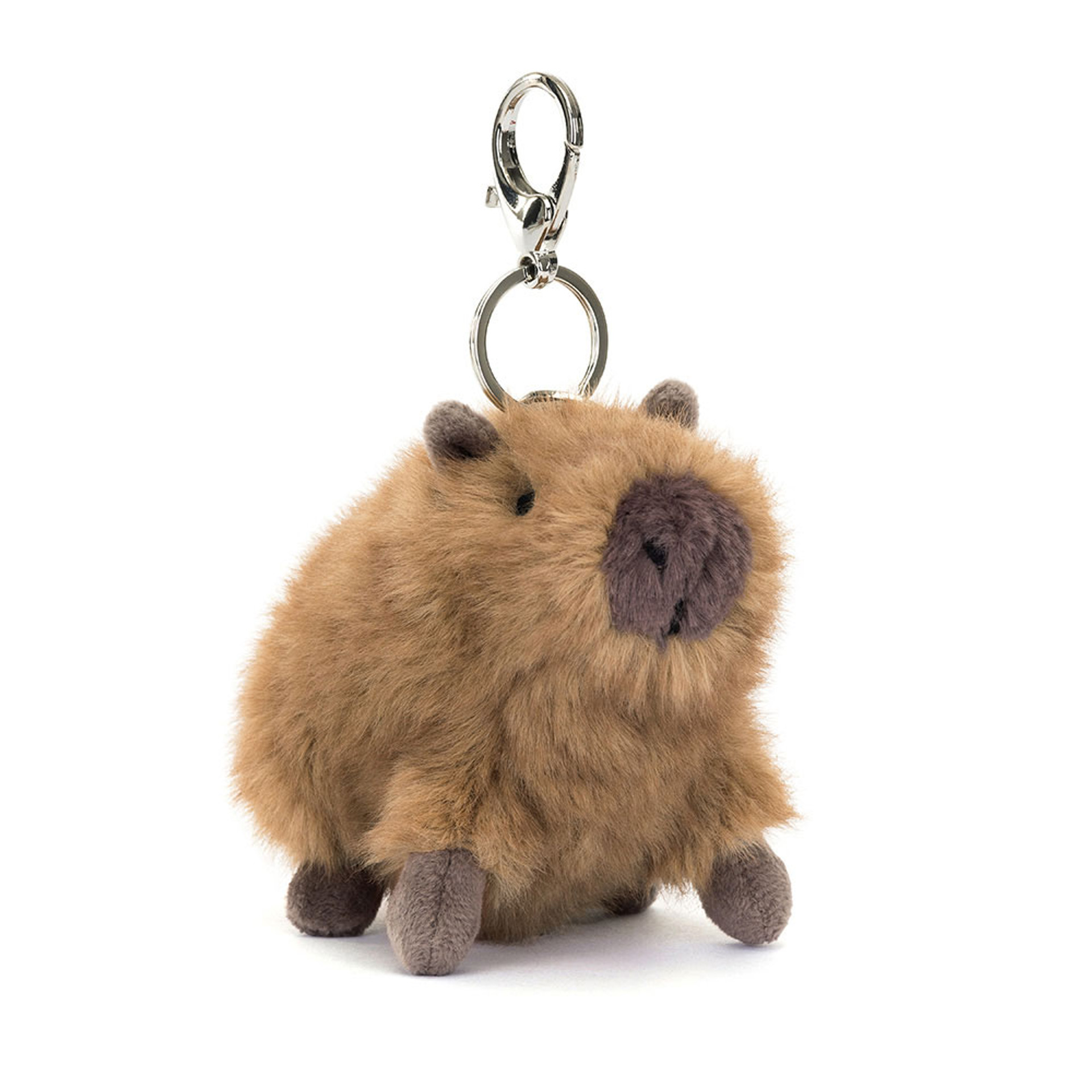 Clyde Capybara Bag Charm - Official Jellycat