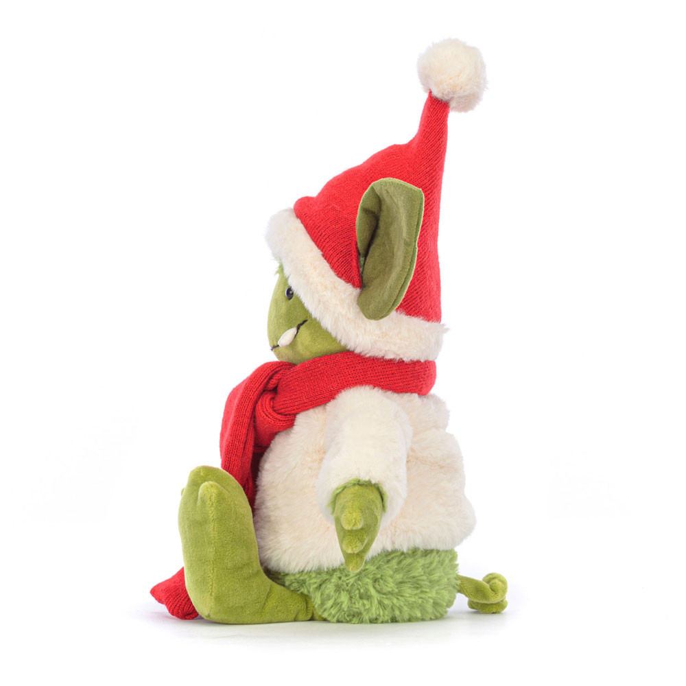 Christmas Grizzo - Official Jellycat
