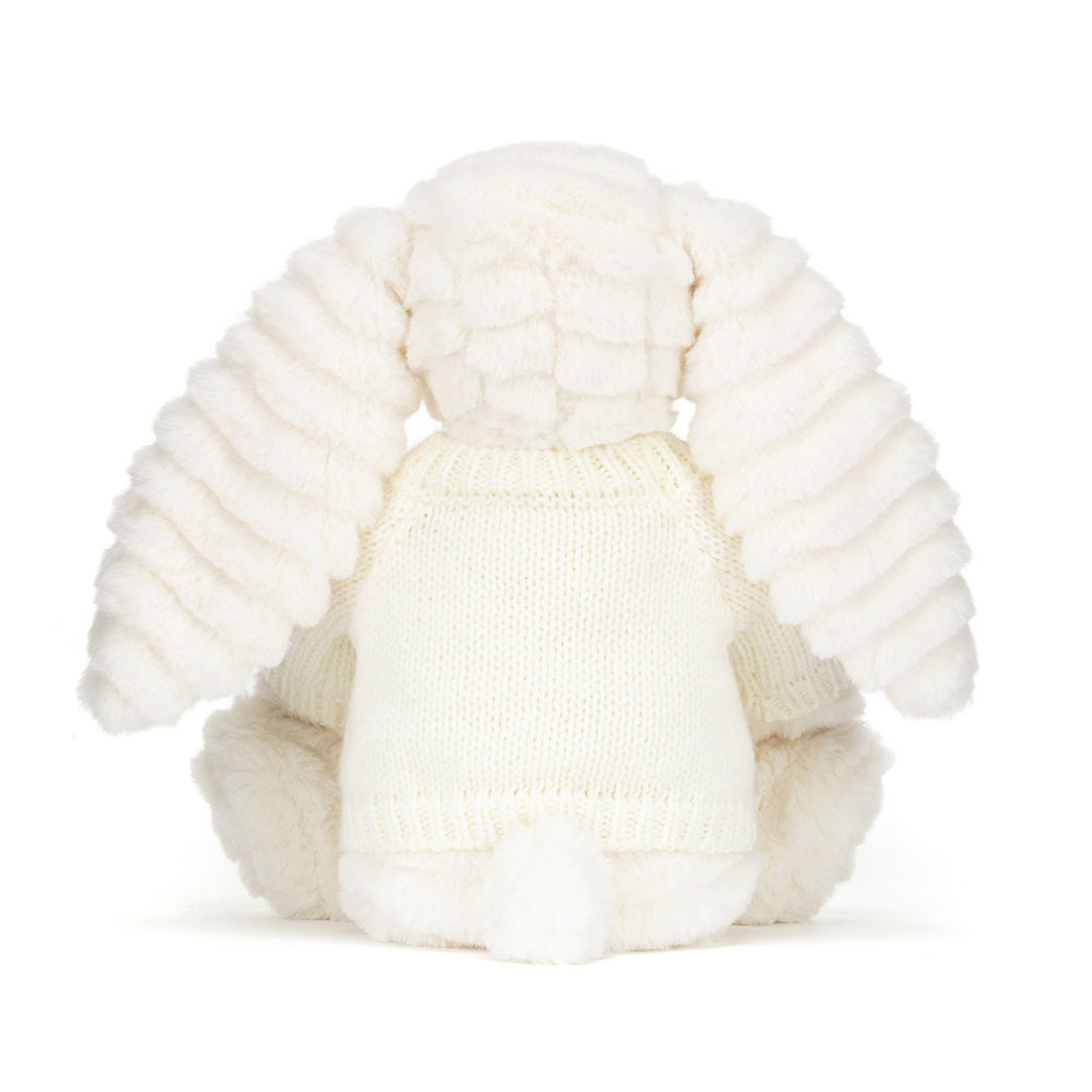 Bashful Luxe Bunny Nimbus with Personalized Cream Jumper - Official Jellycat