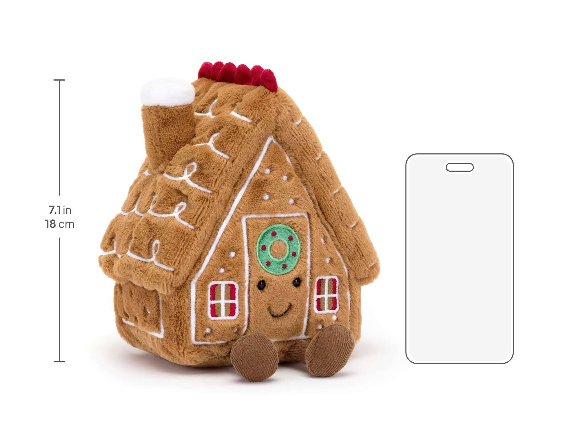 Amuseables Gingerbread House - Official Jellycat