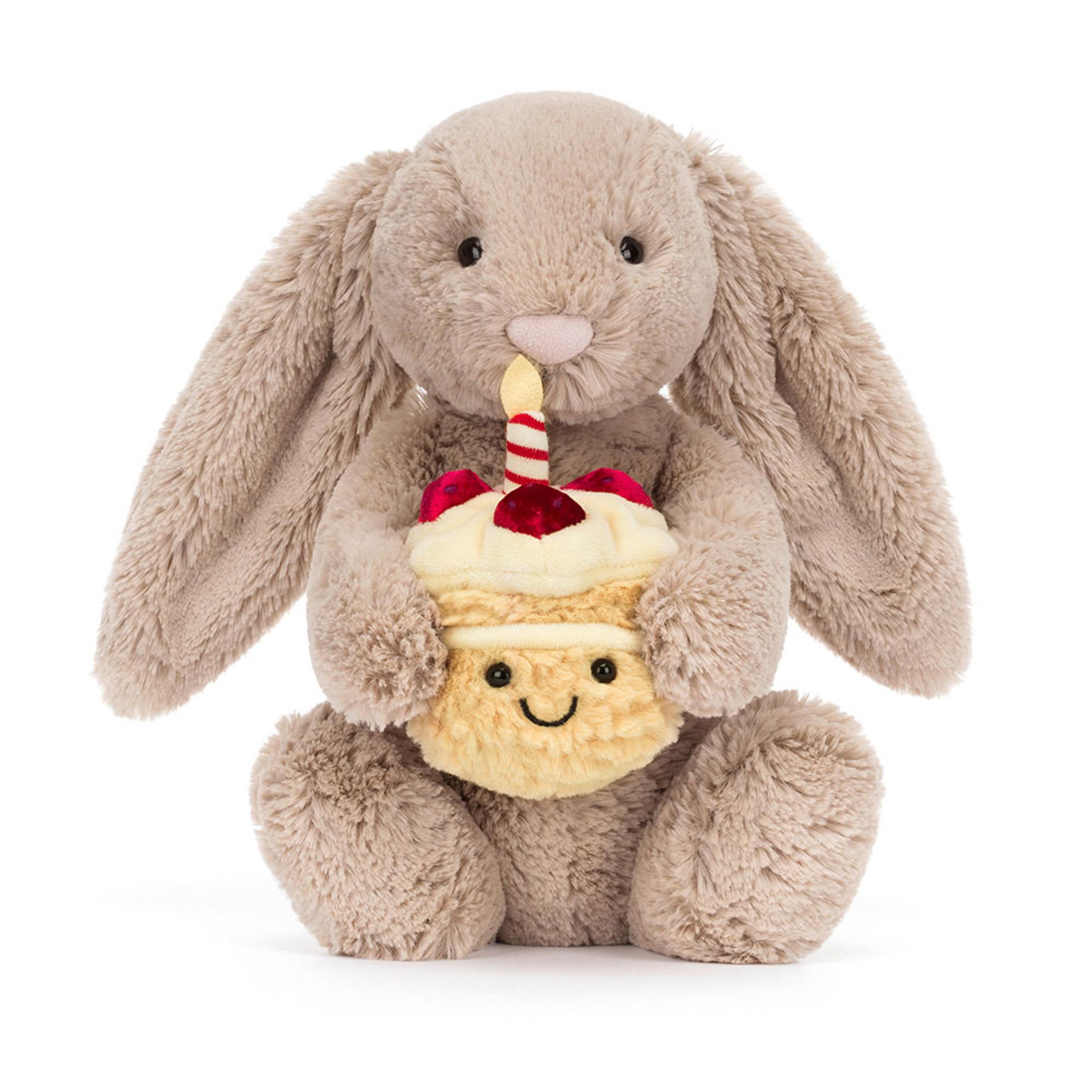 Bashful Beige Bunny 'Birthday' - Official Jellycat