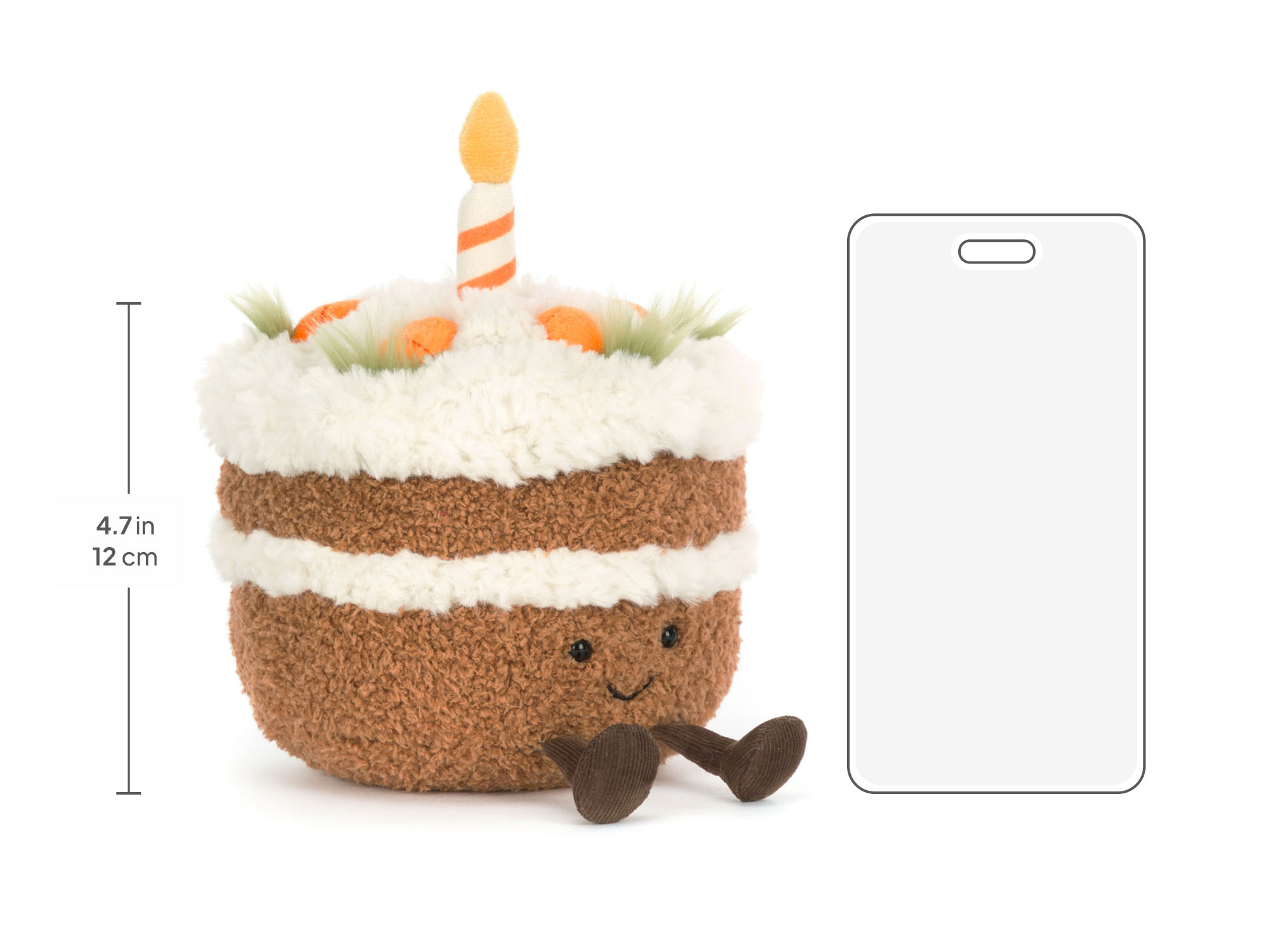 Amuseables Carrot Cake - Official Jellycat
