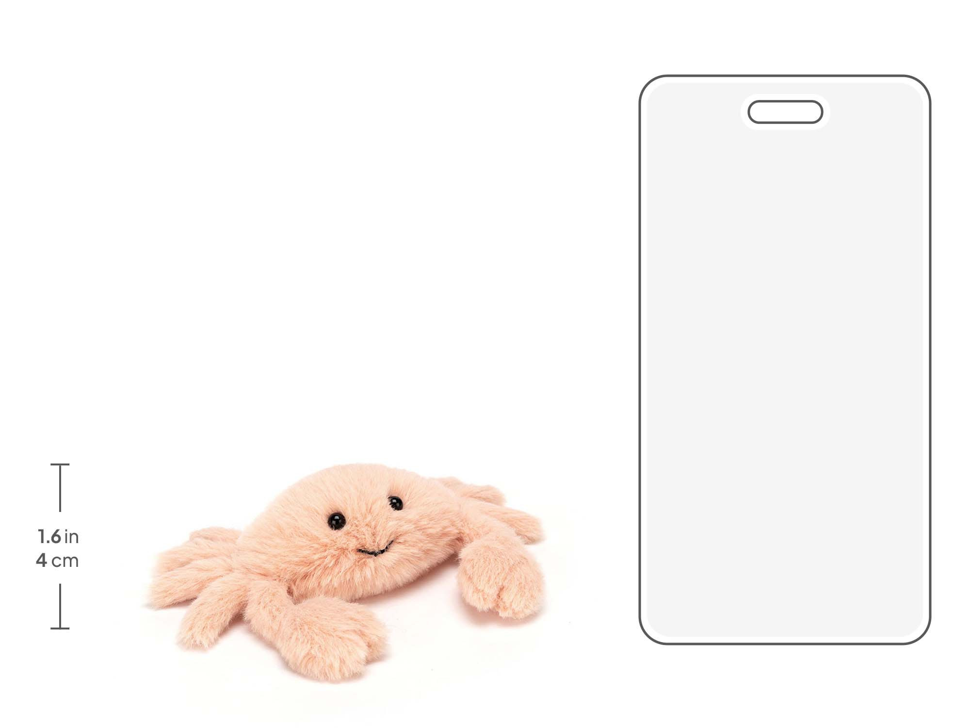 Fluffy Crab - Official Jellycat