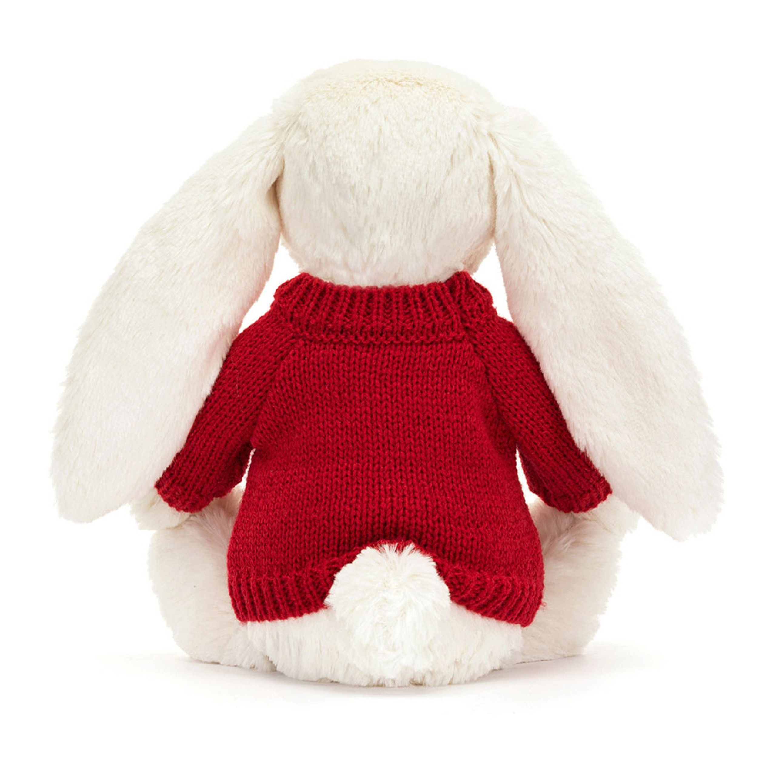 Bashful Twinkle Bunny with Personalized Red Jumper - Official Jellycat