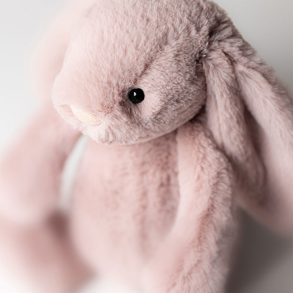 Bashful Luxe Bunny Rosa - Official Jellycat