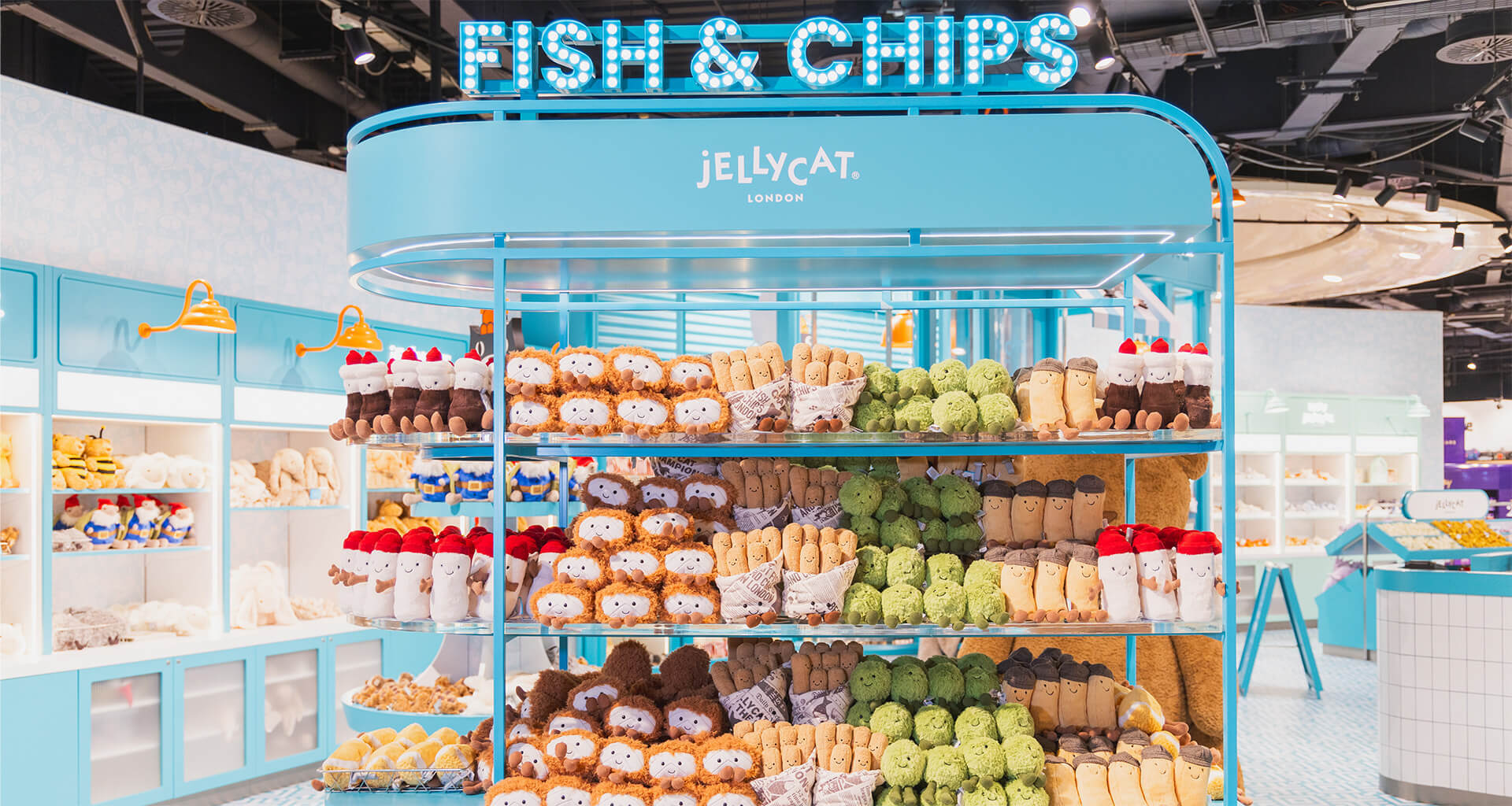 Jellycat General Stores in Selfridges Birmingham & Manchester