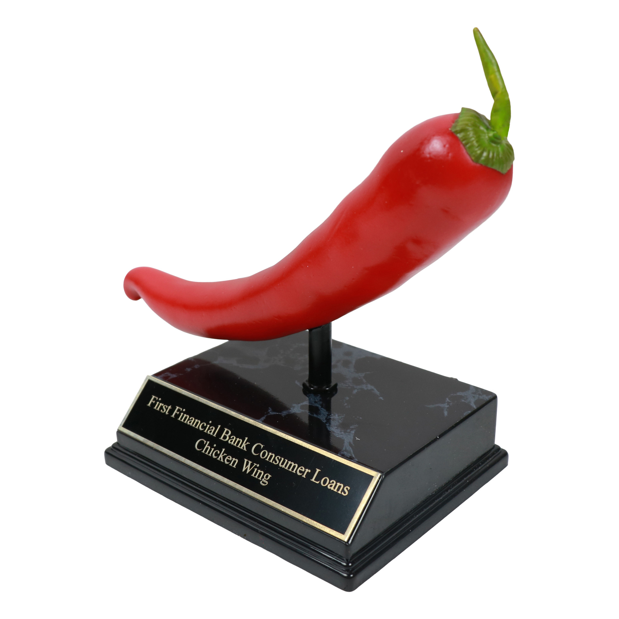 Red Cayenne Pepper Trophy - Far Out Awards